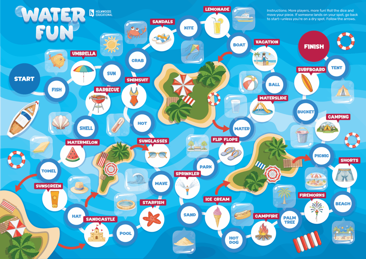 Gratis bordspel Engels | Engelse spelletjes voor in de klas
